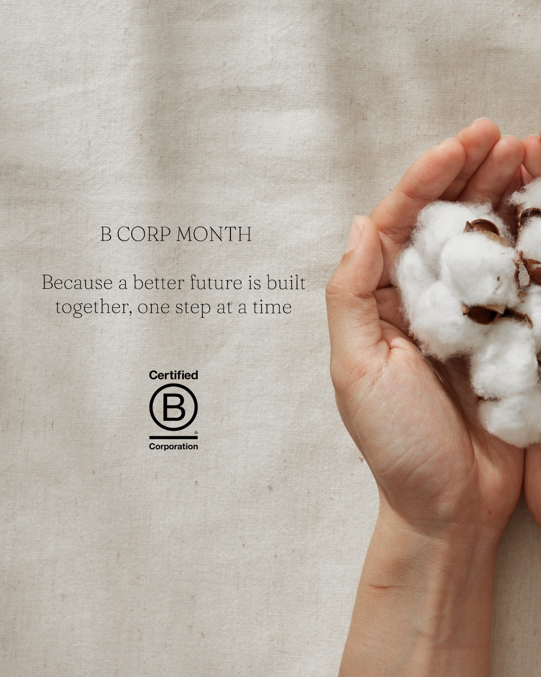 B CORP MONTH - because a better future is built together, one step at ...